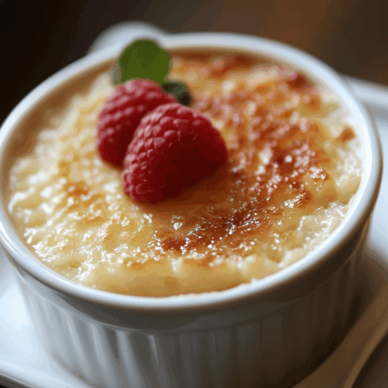 Baked Tapioca Pudding